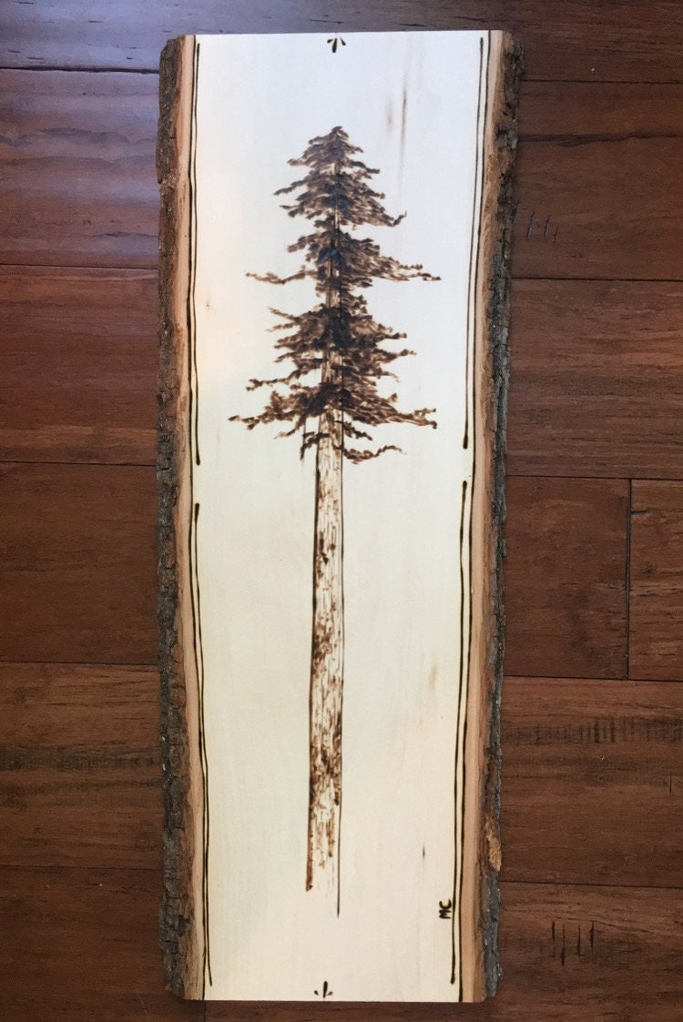 Custom Tree Woodburning -- Large - Etsy