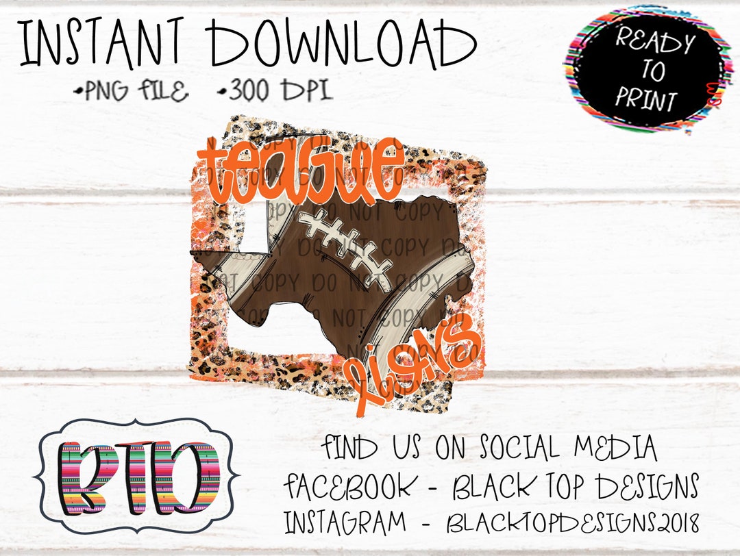 Teague Lions - School Spirit - Football Design - Grunge Frame - PNG ...