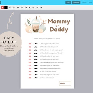 Bubble Tea Baby | 12 Baby Shower Games, Bubble Tea Themed Baby Shower ...