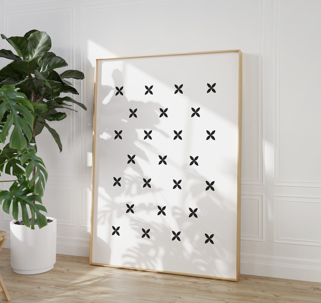 Rice Seeds | Hmong Wall Art, Pattern Wall Art, Black and White Art ...