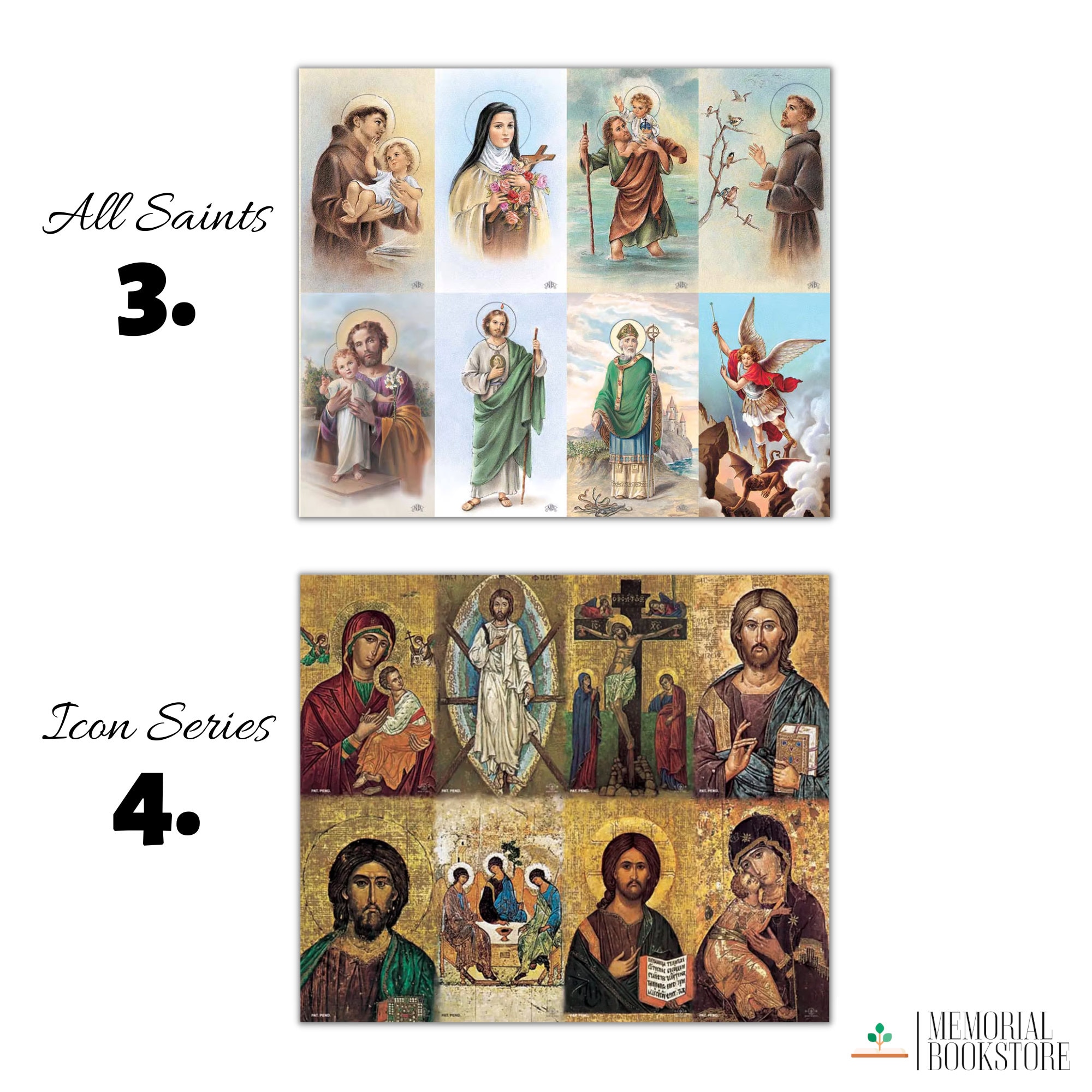 Religious Personalized Prayer Cards, Custom Catholic Holy Cards ...