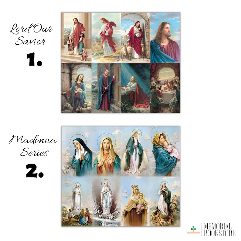 Religious Personalized Prayer Cards, Custom Catholic Holy Cards ...