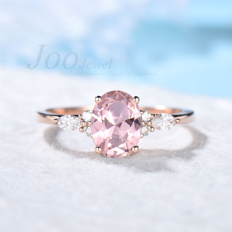 Pink Morganite Ring - Etsy