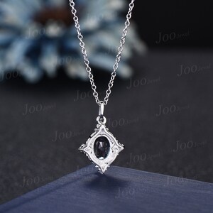 Nature Inspired Natural Green Moss Agate Pendant Necklace 14K Solid ...