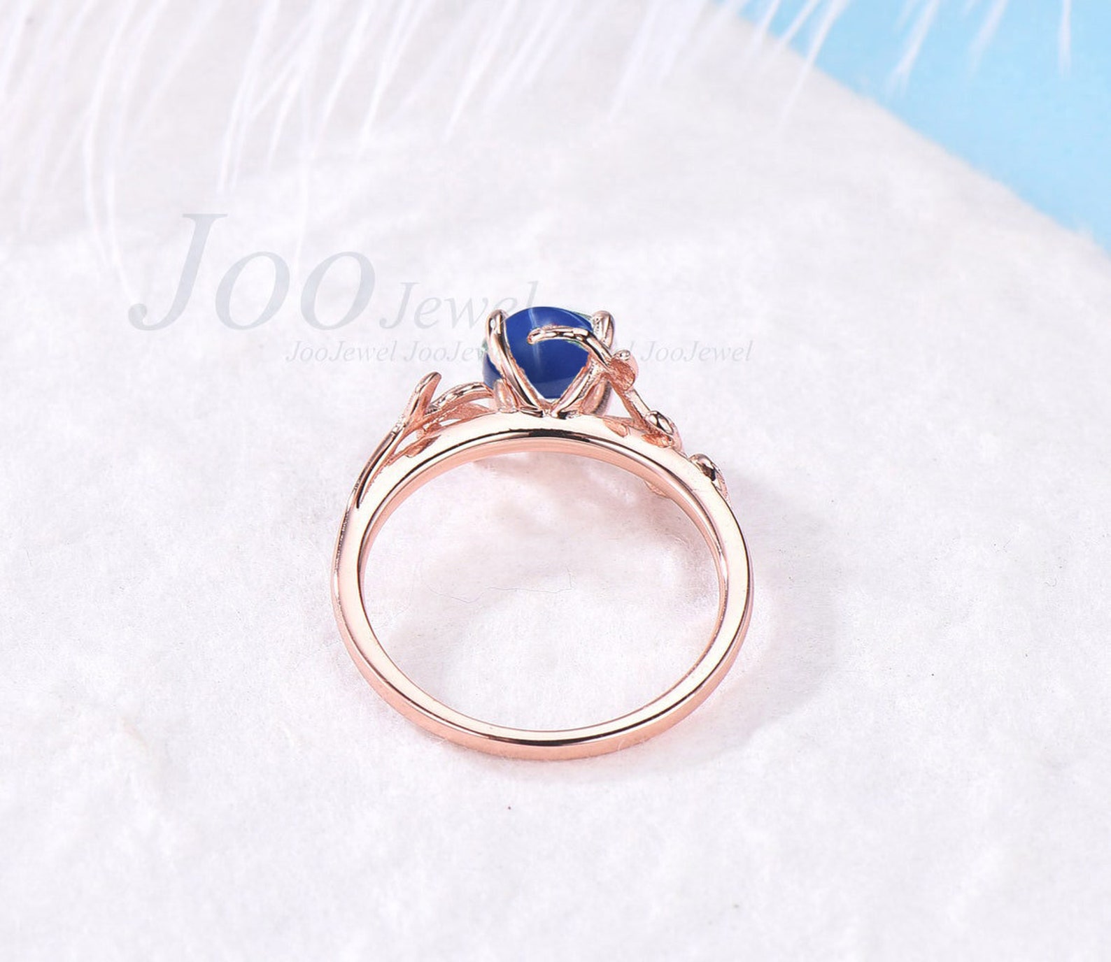 Nature Inspired Starry Sky Star Sapphire Engagement Ring Round - Etsy