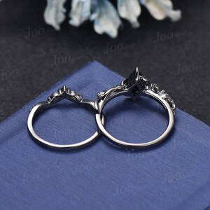 1ct Galaxy Blue Sandstone Alexandrite Nature Inspired Ring Kite Wedding ...