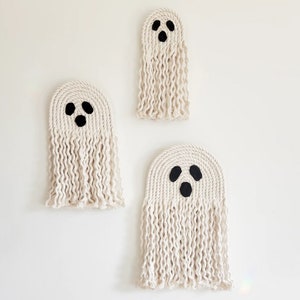 Macrame Pumpkin / Macrame Ghost / Fall Decor / Halloween Decor - Etsy