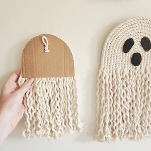 Macrame Pumpkin / Macrame Ghost / Fall Decor / Halloween Decor - Etsy