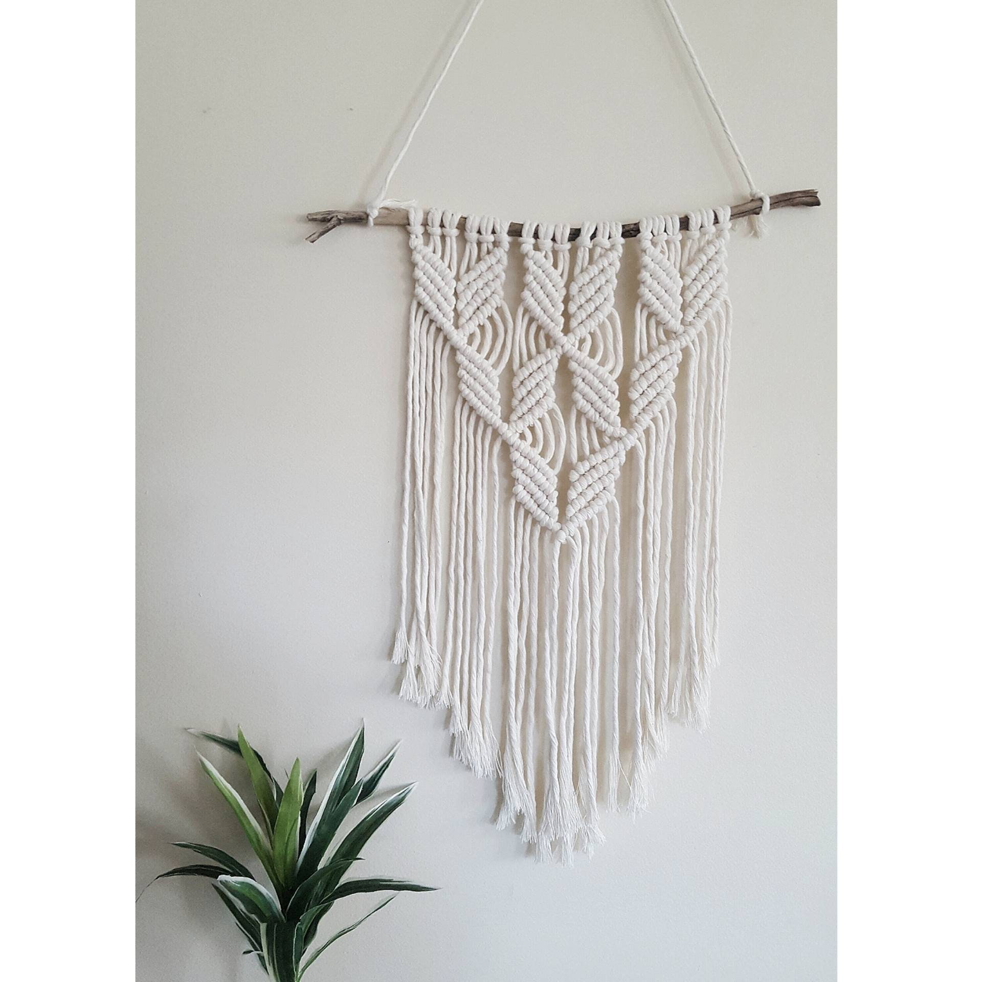 Boho Macrame Wall Decor | Etsy