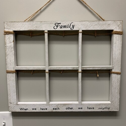 16x20 Rustic Window Frame Window Picture Frame Farmhouse - Etsy