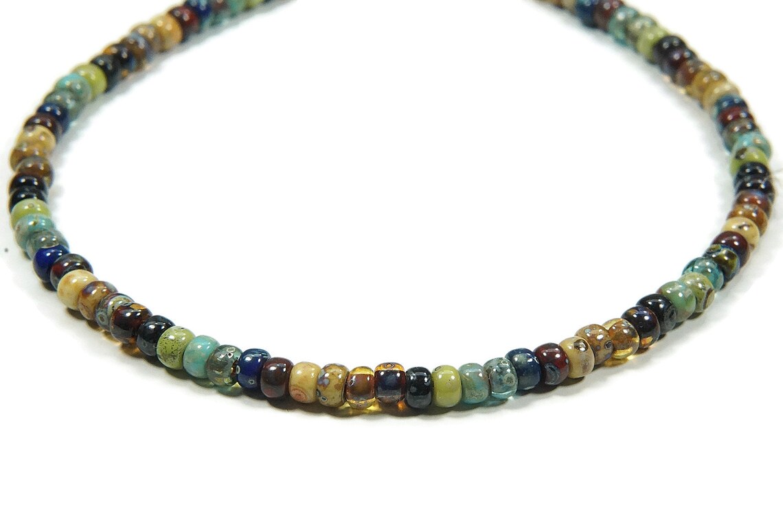 Beaded Bracelet Multi Color Gift for Him and Her Beaded - Etsy