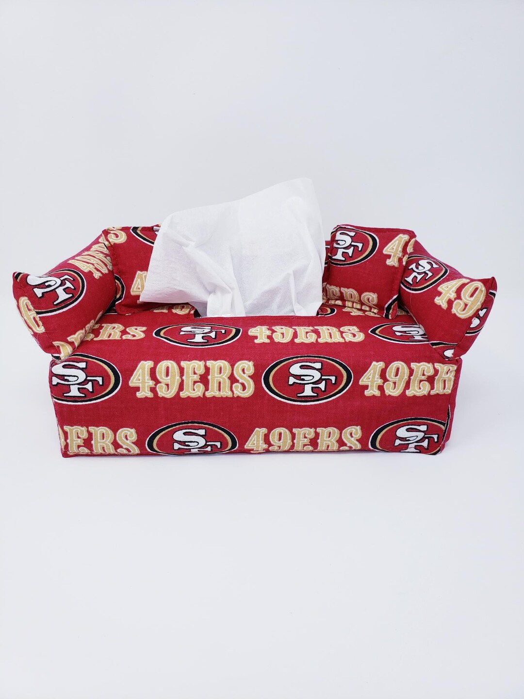 San Francisco 49er's Custom Tissue Box Cover | Tissue Box Covers ...