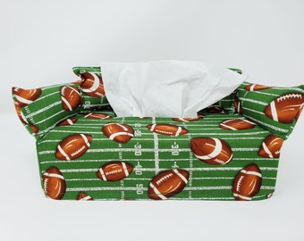 Handmade Football Tissue Cover Box - Etsy