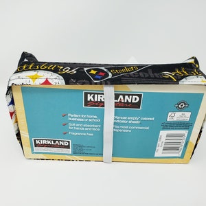 Pittsburgh Steelers Custom Tissue Box Cover | Tissue Box Covers | Gifts ...