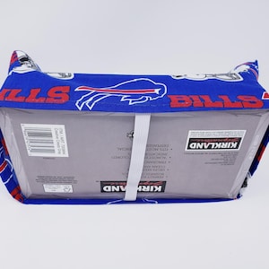 Buffalo Bills Tissue Box Cover | Cotton Bills Mafia Decor - Etsy
