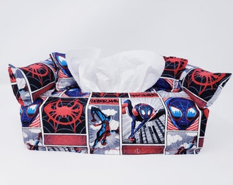 Spiderman Tissue Box Cover as Seen in No Way Home - Etsy