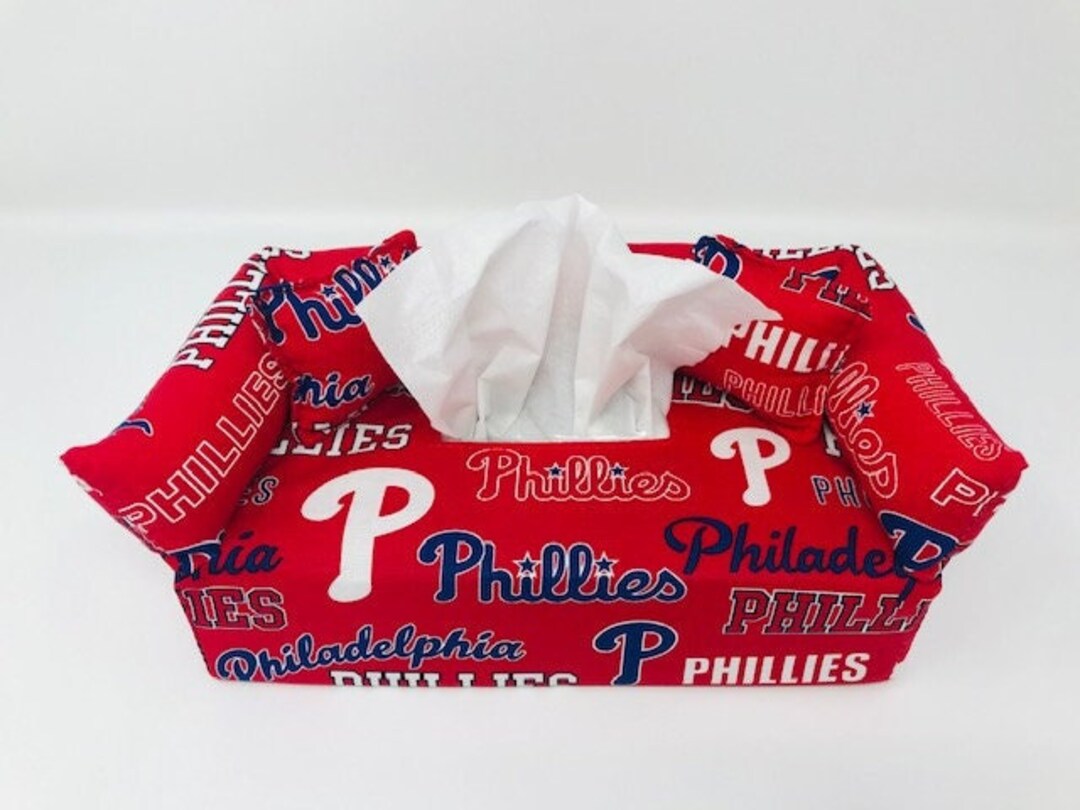 Philadelphia Phillies Custom Tissue Box Cover - Etsy