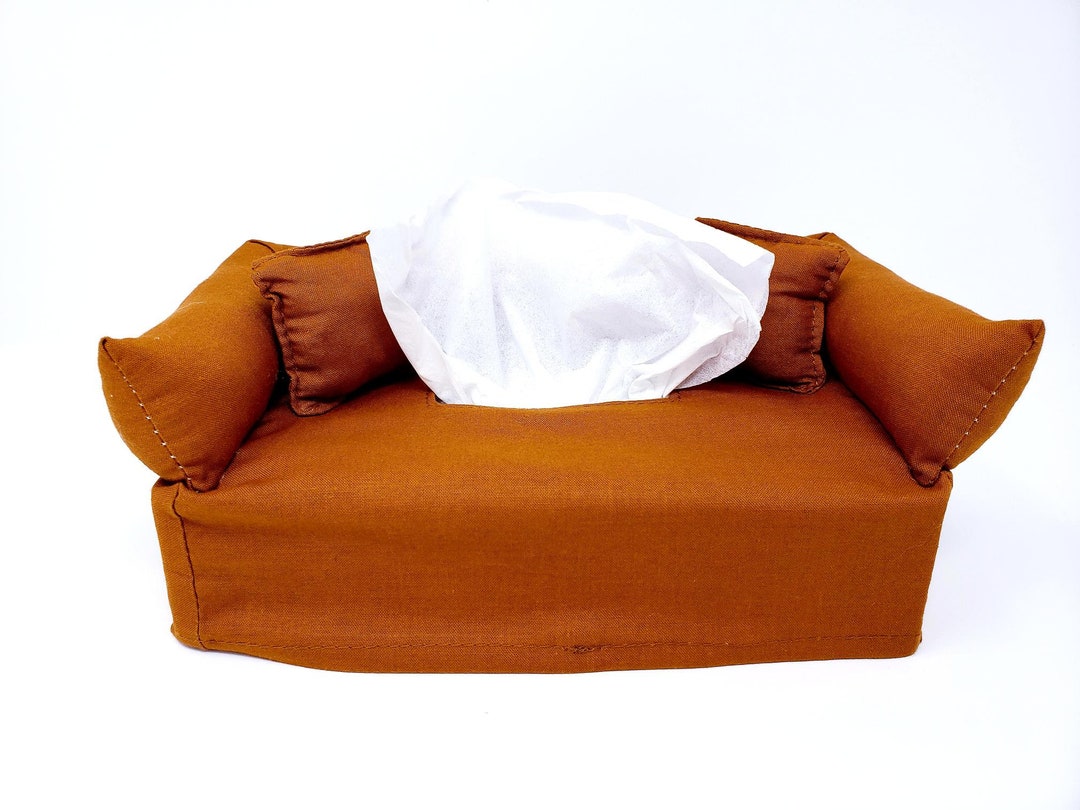 Brown Custom Tissue Box Cover | Tissue Holders - Etsy