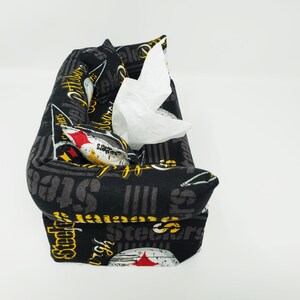 Pittsburgh Steelers Custom Tissue Box Cover | Tissue Box Covers | Gifts ...