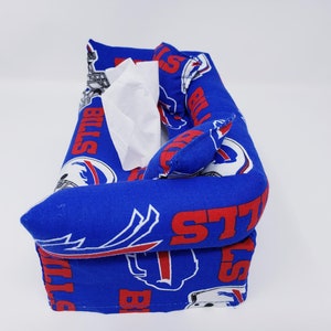 Buffalo Bills Custom Tissue Box Cover | Bills Mafia | Tissue Box Covers ...