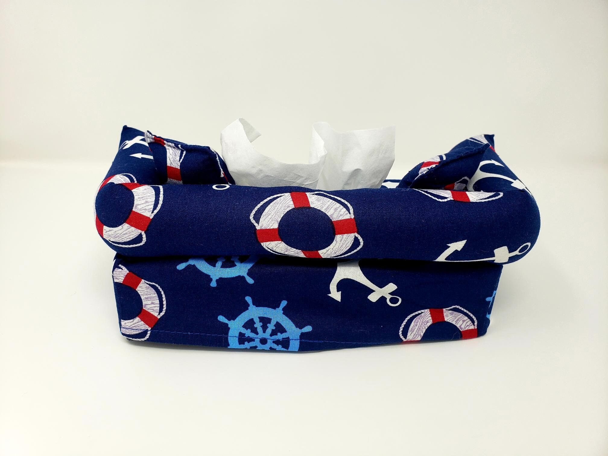 Nautical Custom Tissue Box Cover | Tissue Box Covers | Gifts for ...