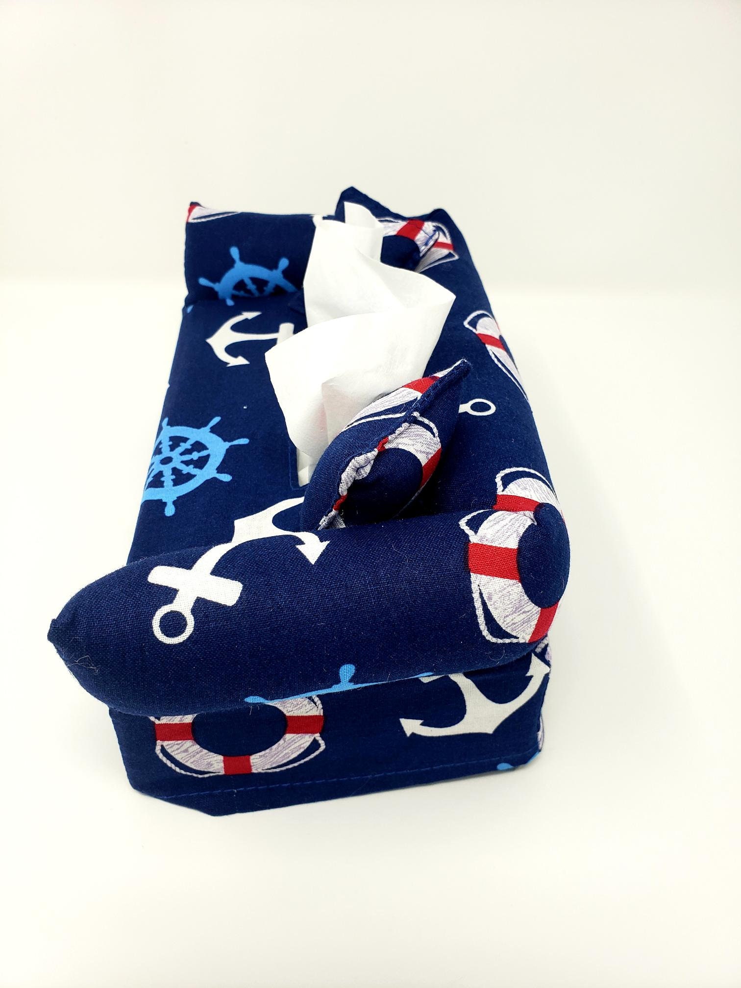 Nautical Custom Tissue Box Cover | Tissue Box Covers | Gifts for ...