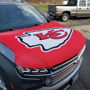 Kansas City Chiefs Custom Car Hood Cover | Sports Flags | Super Bowl ...