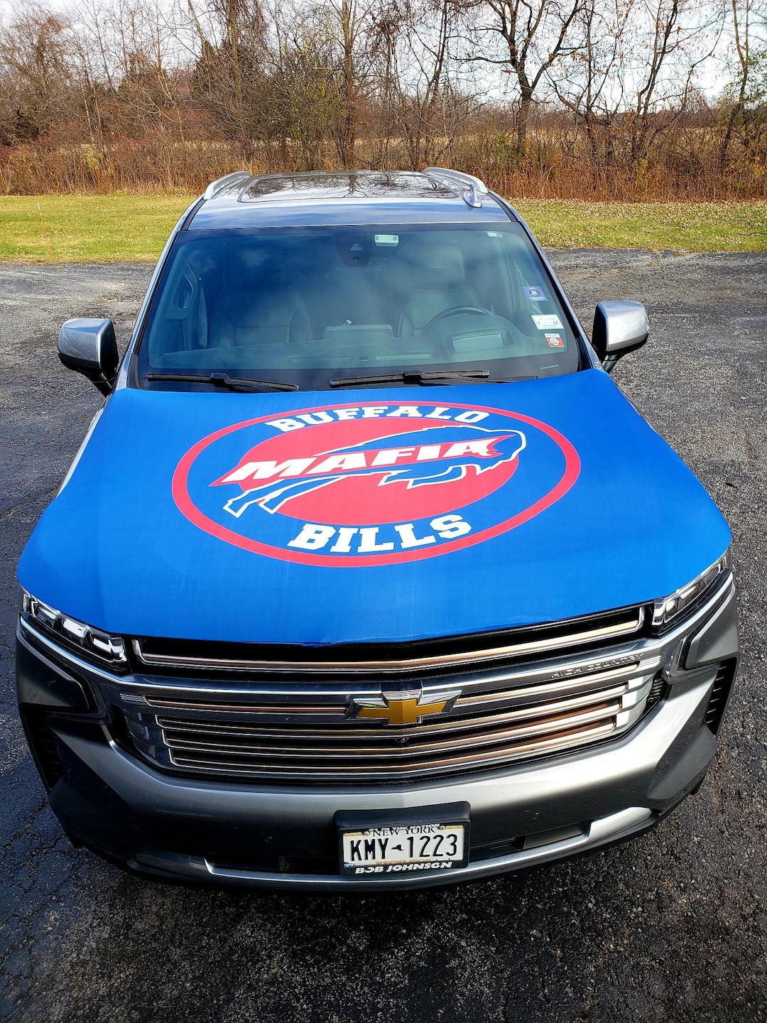 Buffalo Bills Mafia Auto Hood Cover | Sports Flags | Gifts for Buffalo ...