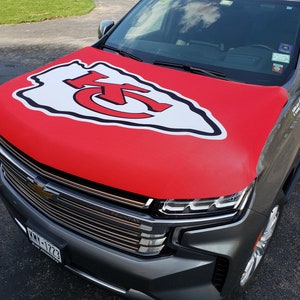 Kansas City Chiefs Custom Car Hood Cover | Sports Flags | Super Bowl ...