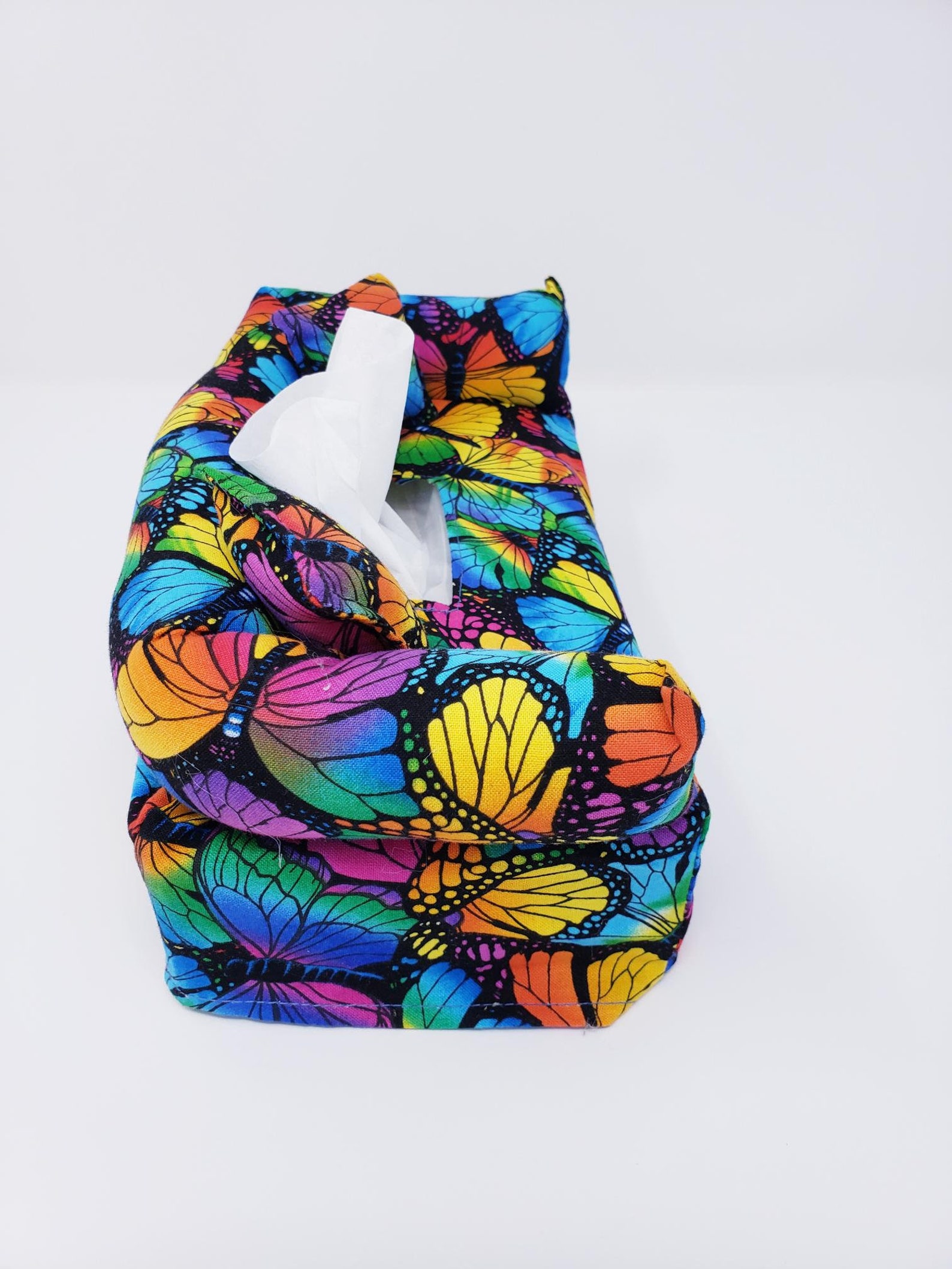 Butterfly Enthusiasts Tissue Box Cover | Tissue Box Cover | Colorful ...