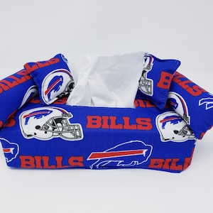 Buffalo Bills Custom Tissue Box Cover | Bills Mafia | Tissue Box Covers ...
