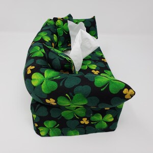 3 Leaf Clover Tissue Box Cover | Tissue Box Covers | Gifts for the ...