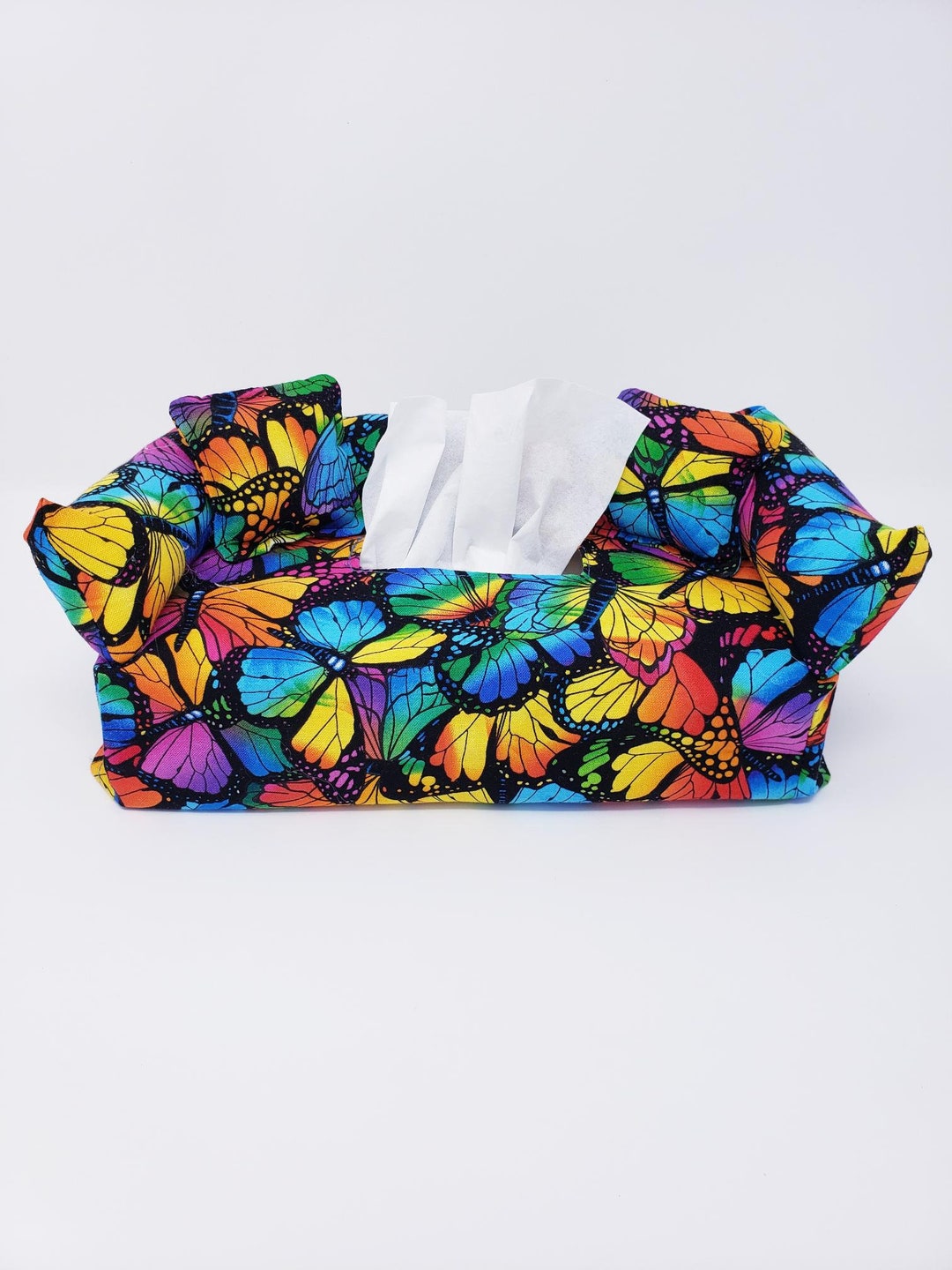 Butterfly Enthusiasts Tissue Box Cover | Tissue Box Cover | Colorful ...