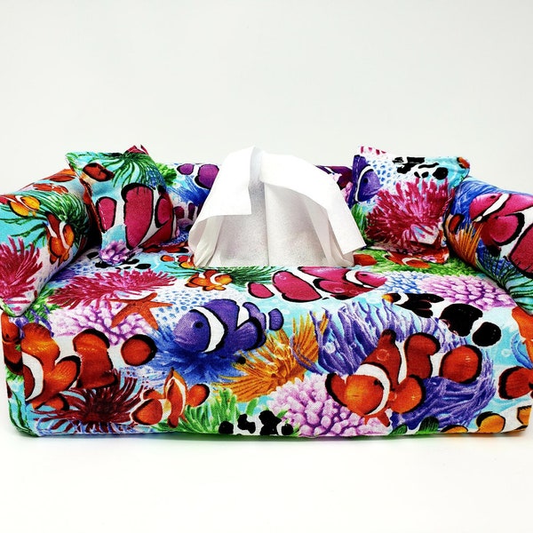 Fish Tissue Box - Etsy