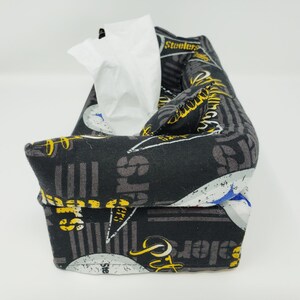 Pittsburgh Steelers Custom Tissue Box Cover | Tissue Box Covers | Gifts ...