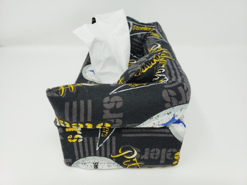 Pittsburgh Steelers Custom Tissue Box Cover | Tissue Box Covers | Gifts ...