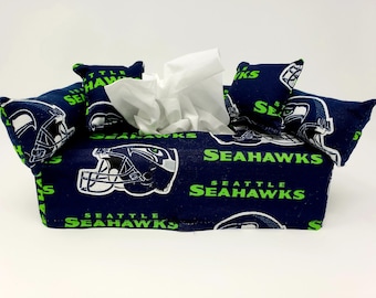 Laser-cut Tissue Box Cover Seattle Seahawks Football Theme - Etsy