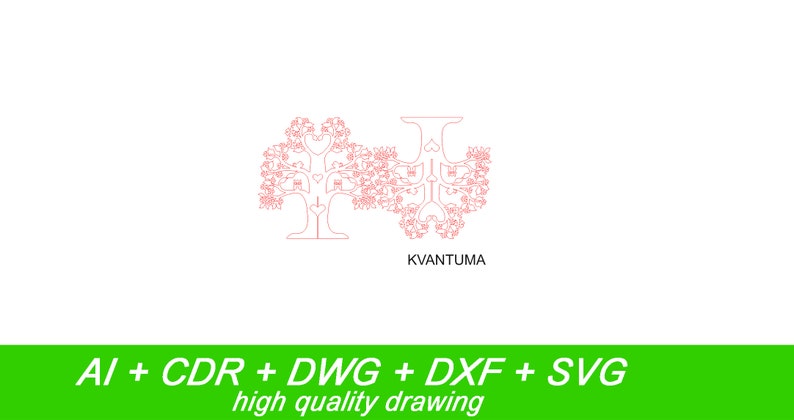 Family Tree Wooden Tree DXF Files for Laser CNC Router and - Etsy Canada