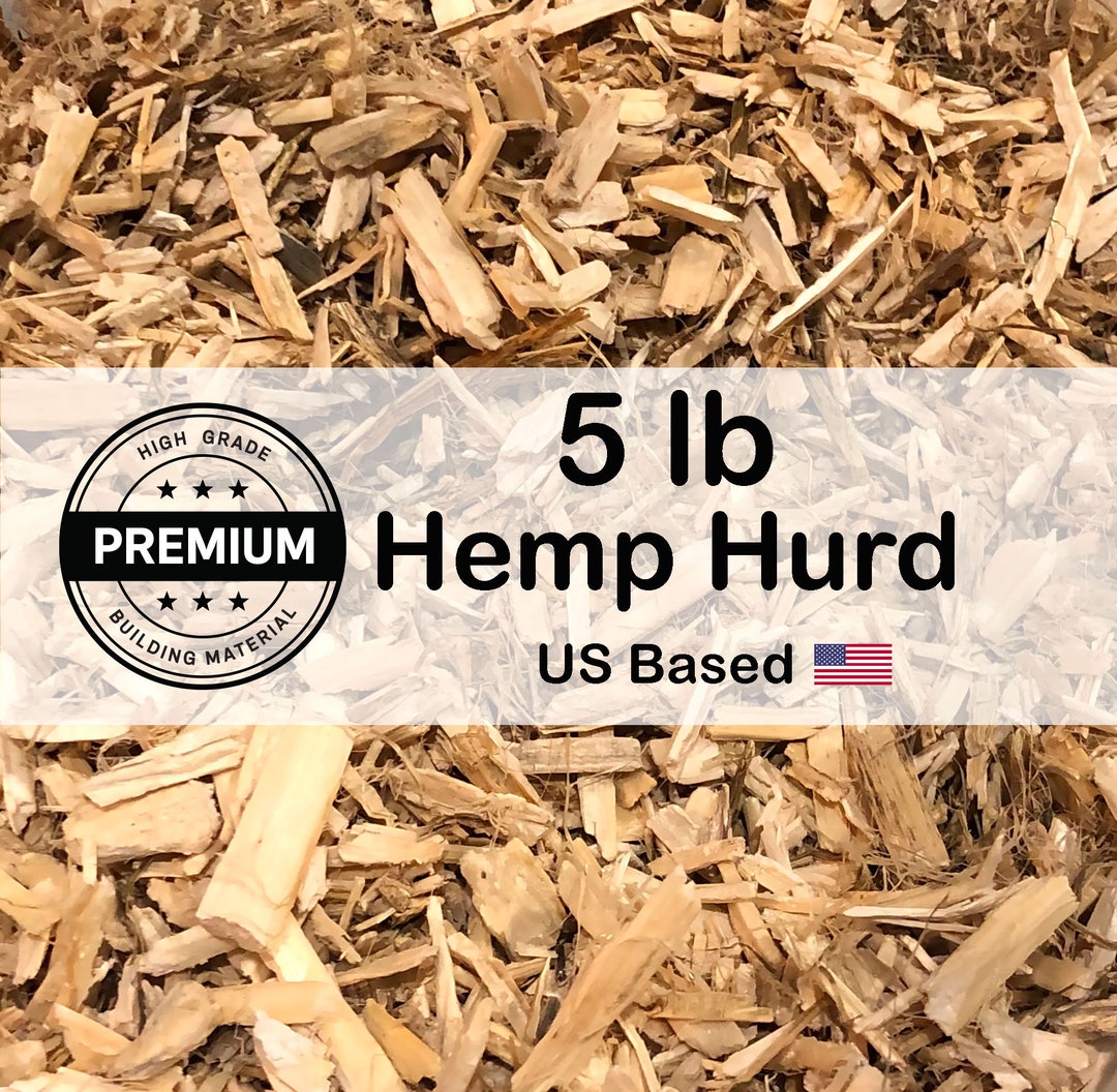 Hurd - 5 Lb Premium Hemp Hurd | Hempcrete Raw Materials, Hemp Shiv ...
