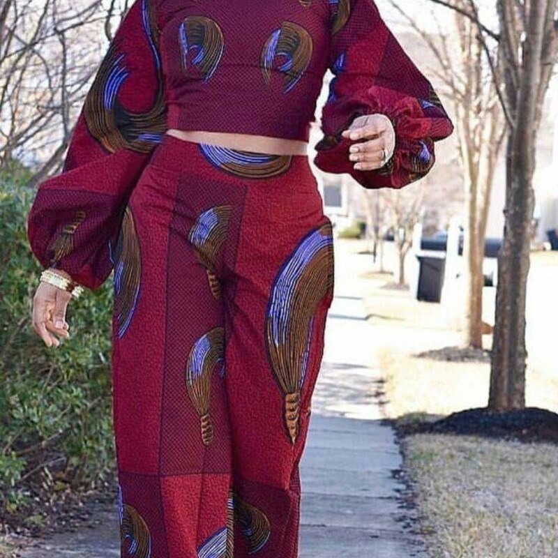 African 2 Piece Set Women - Etsy