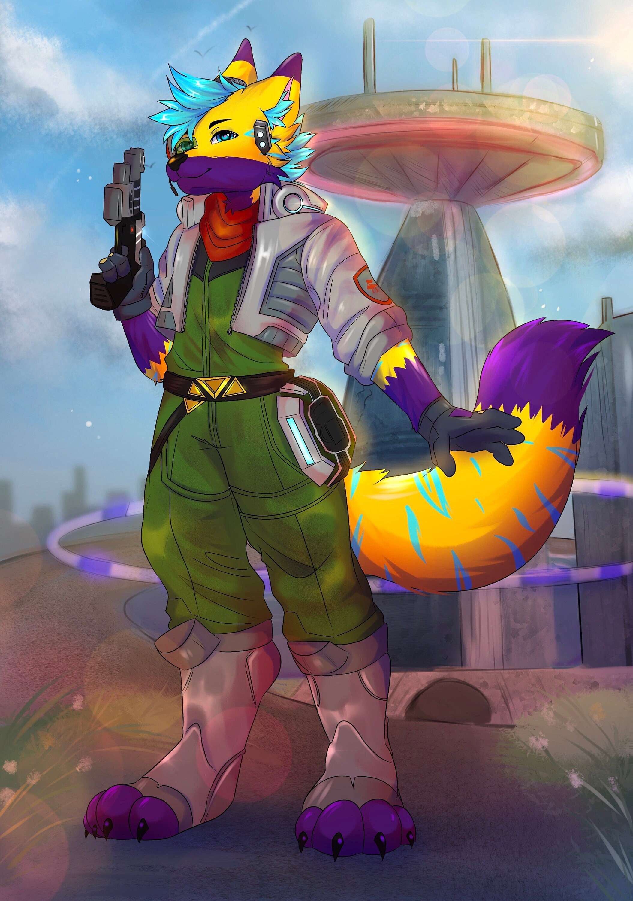 Furry OC Commission Drawing - Etsy