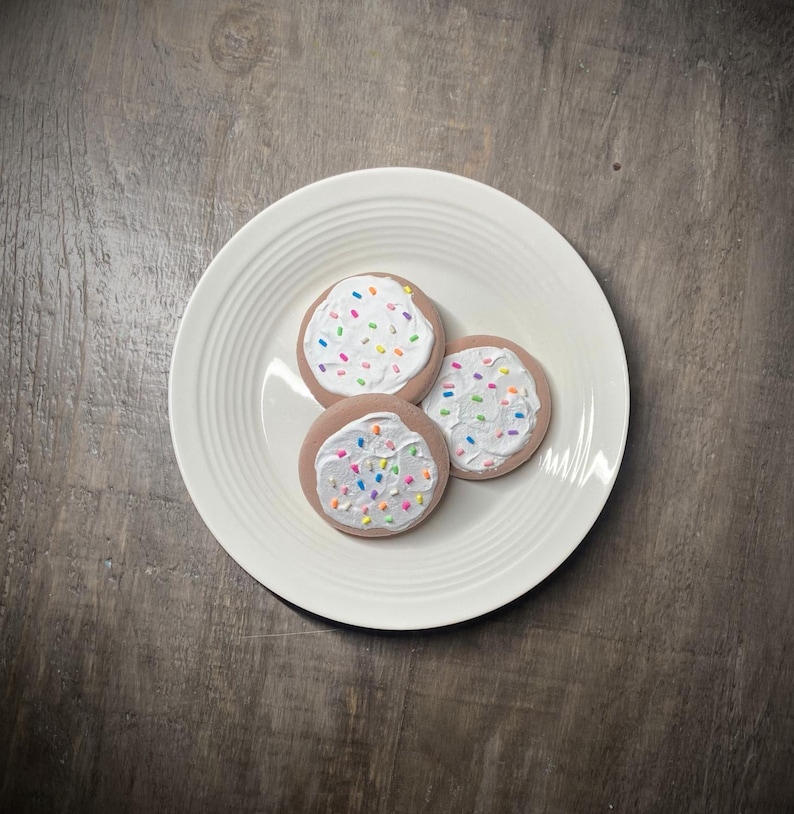 Fake Sugar Cookies With Sprinkles – Faux Dessert Decor – Fake Bake ...