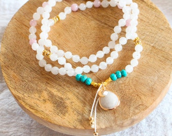 Necklace Mala Sandal, Necklace for Woman, Mala From India, Sandal ...