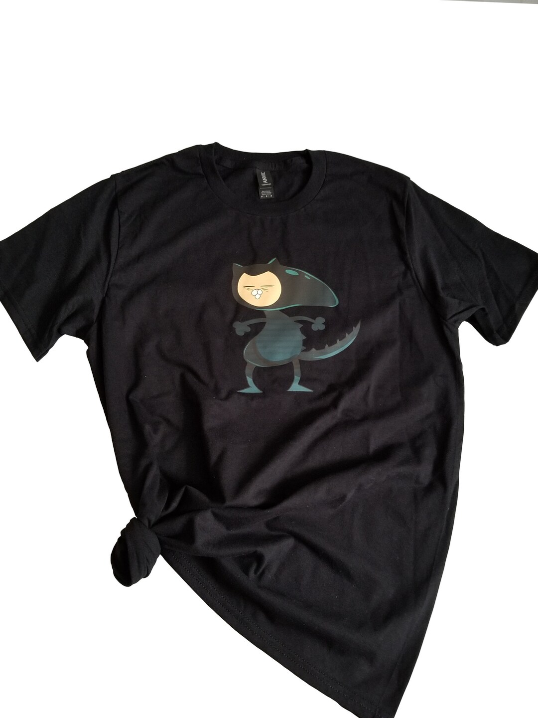 Alien Cat. T Shirt - Etsy