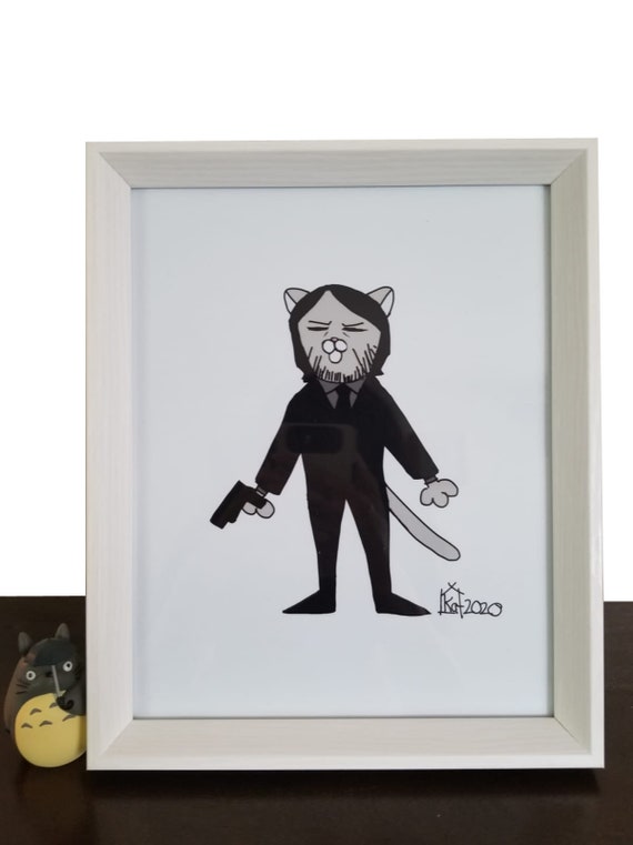 John Wick Cat | Etsy