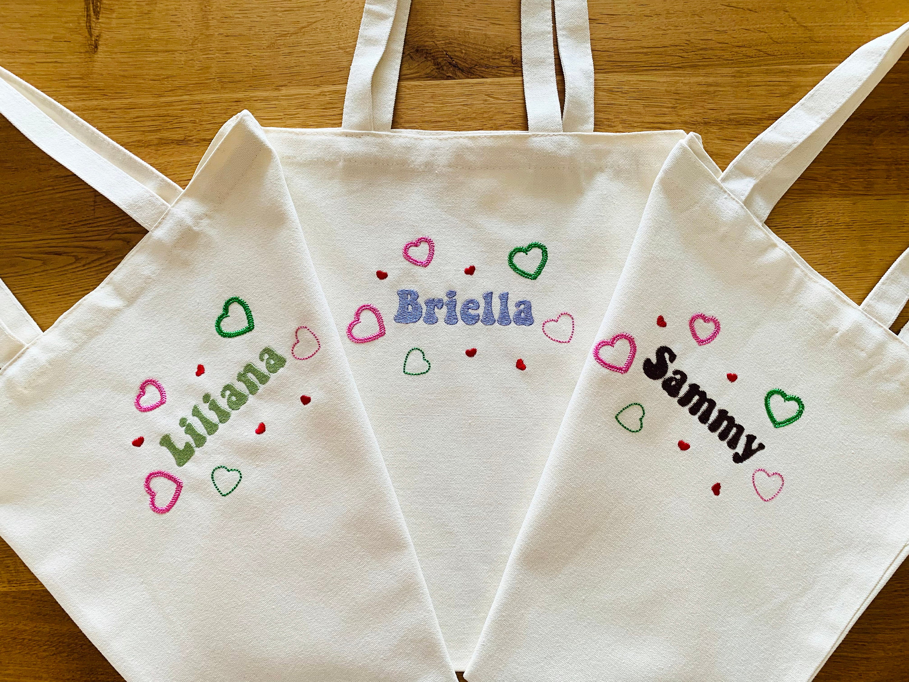 Personalized Tote Bag,custom Name Totes Bag,embroidered Tote Bag,name ...