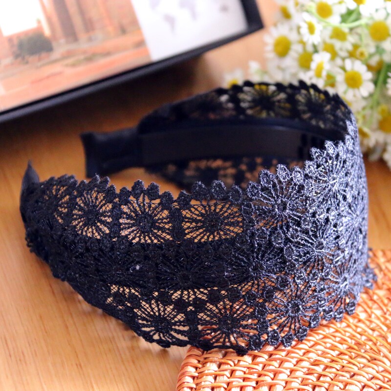 Womens Lace Headband - Etsy