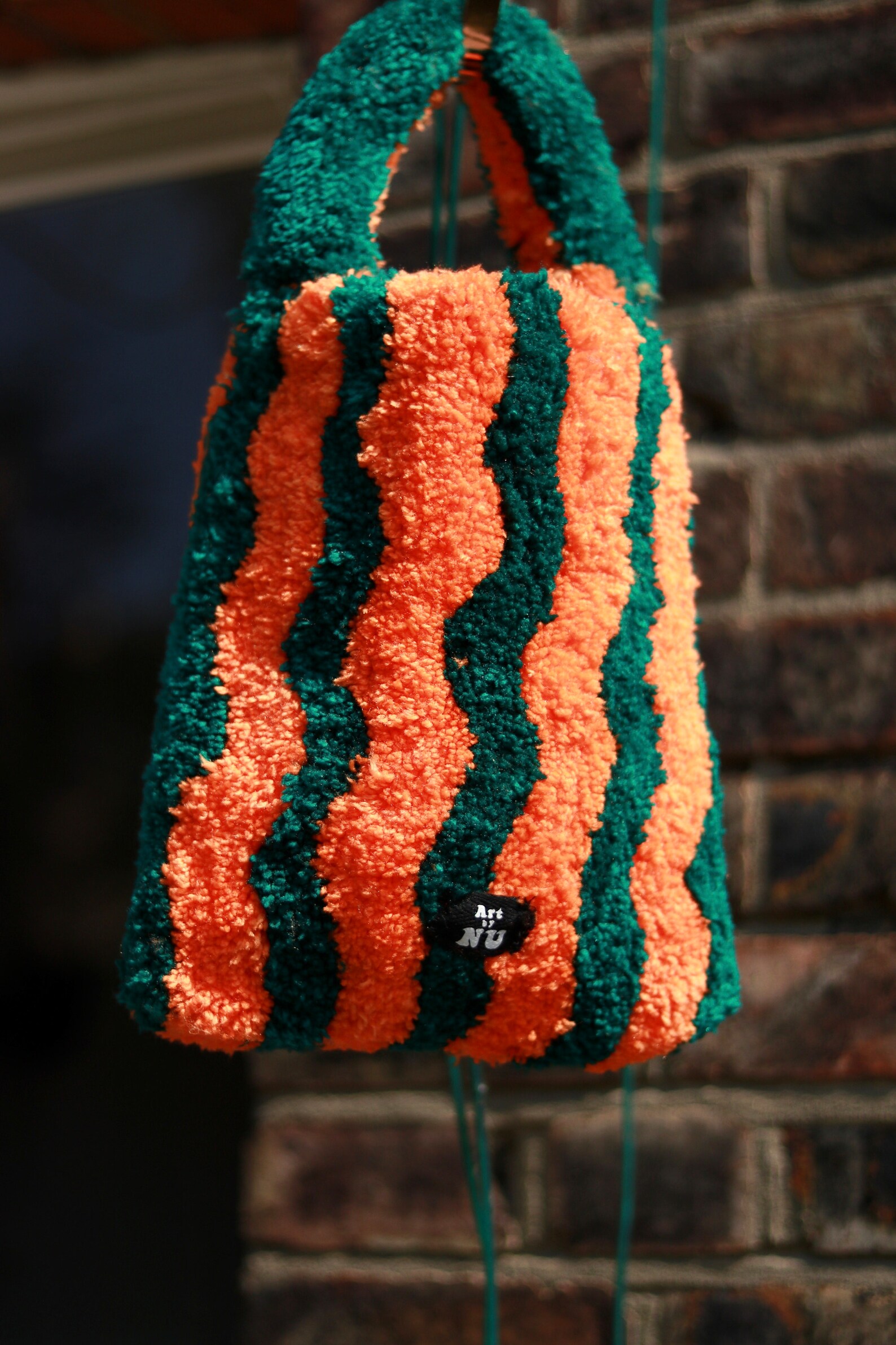 Go Gina | Hand Tufted Bag - Etsy