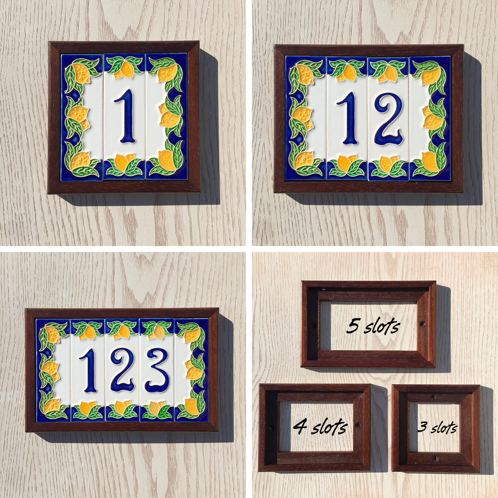 Luciano Creations Civic Numbers/civic Letters lemons - Etsy