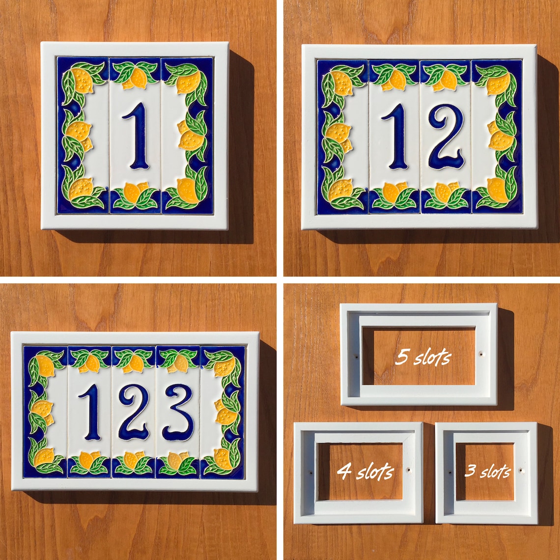 Luciano Creations Civic Numbers/civic Letters lemons - Etsy
